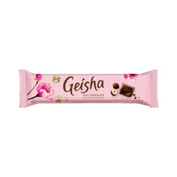 Geisha milk chocolate with soft hazelnut filling 37 g - Fazer.com