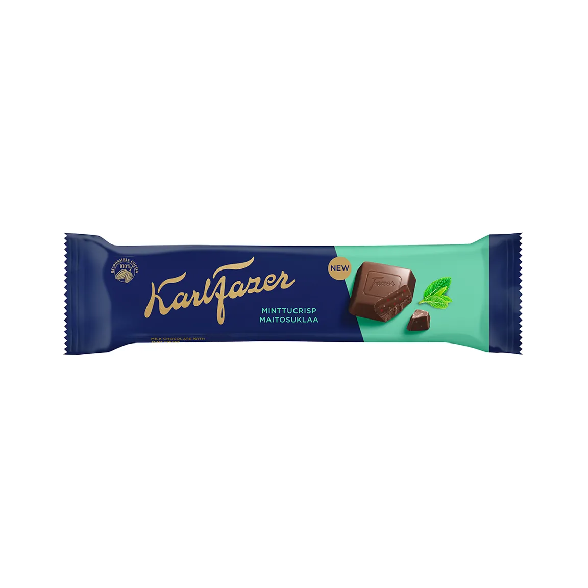 Karl Fazer Mint Crisp 37g - Fazer.com