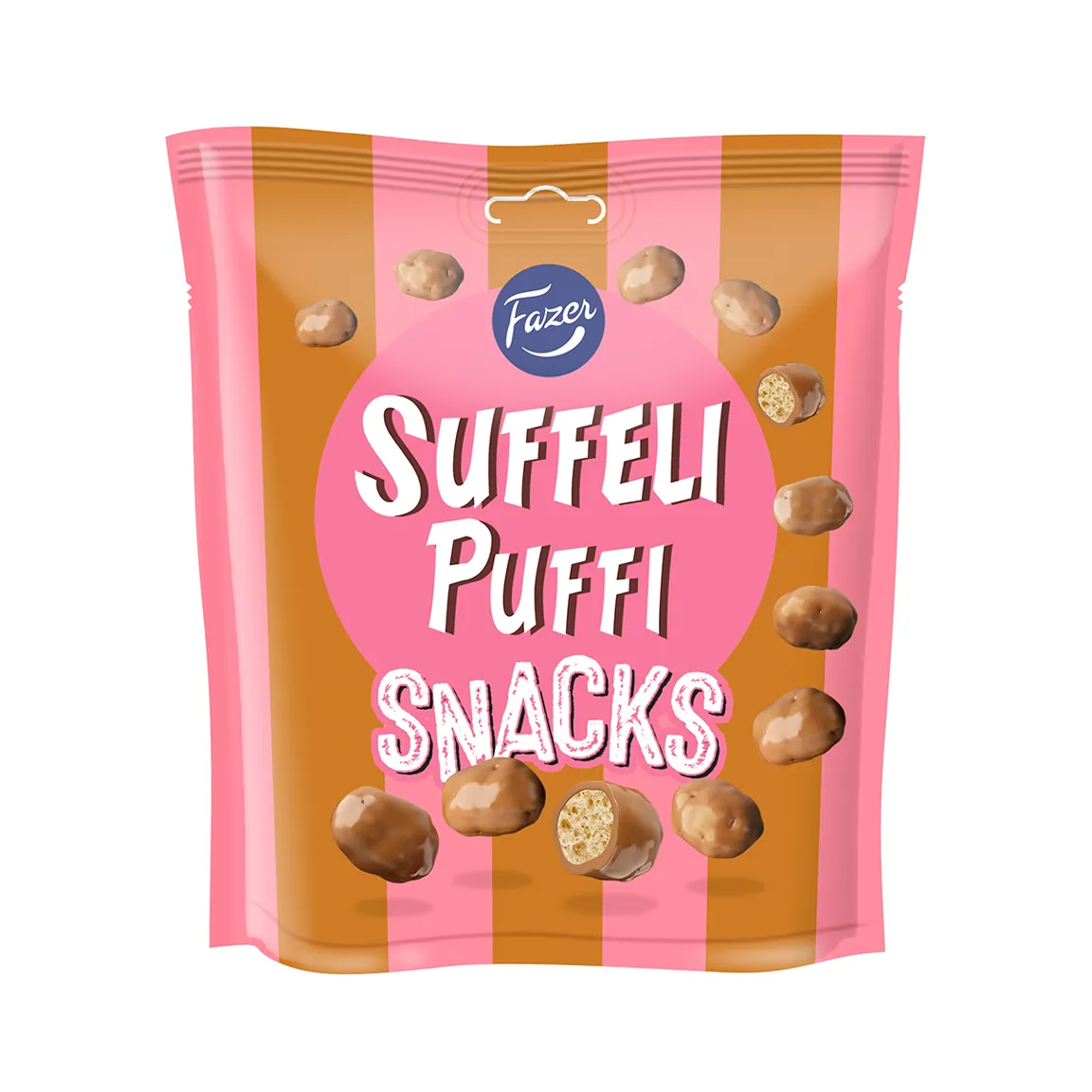 Suffeli Puffi Snacks 160g - Fazer.com