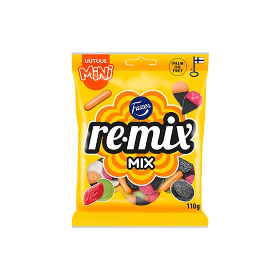 Remix Mini Mix godispåse 110g - Fazer.com