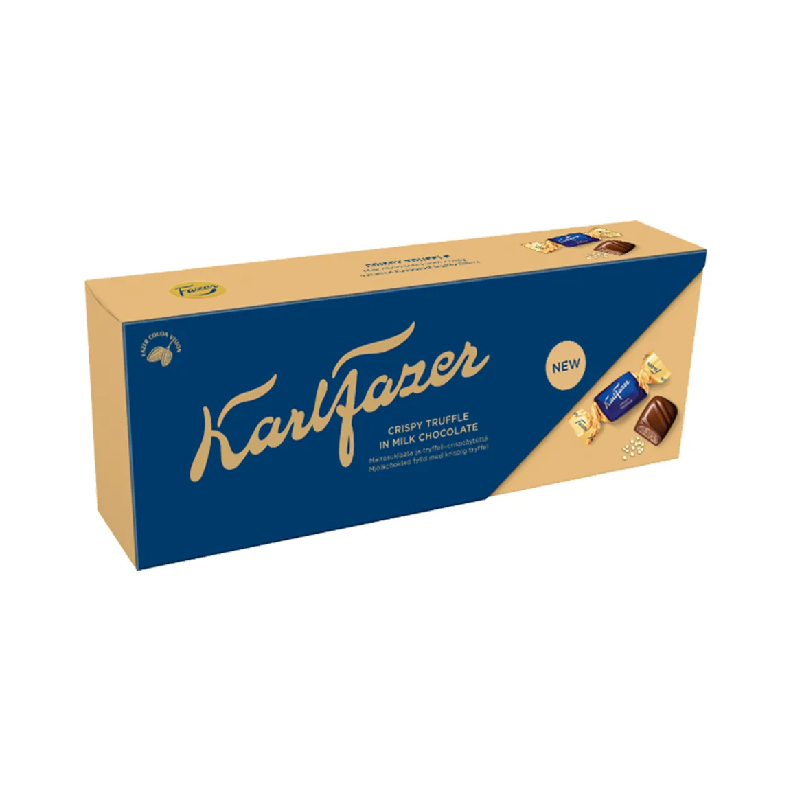 Karl Fazer Tryffelcrisp choklad pralin 250g - Fazer.com