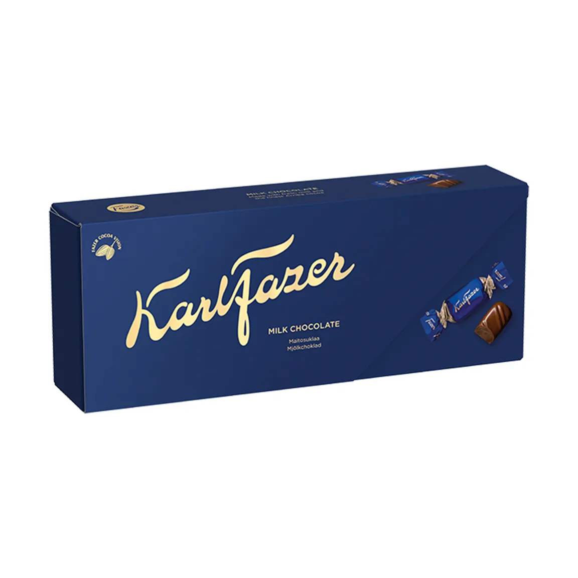 Karl Fazer Milk chocolate praline 250g - Fazer.com