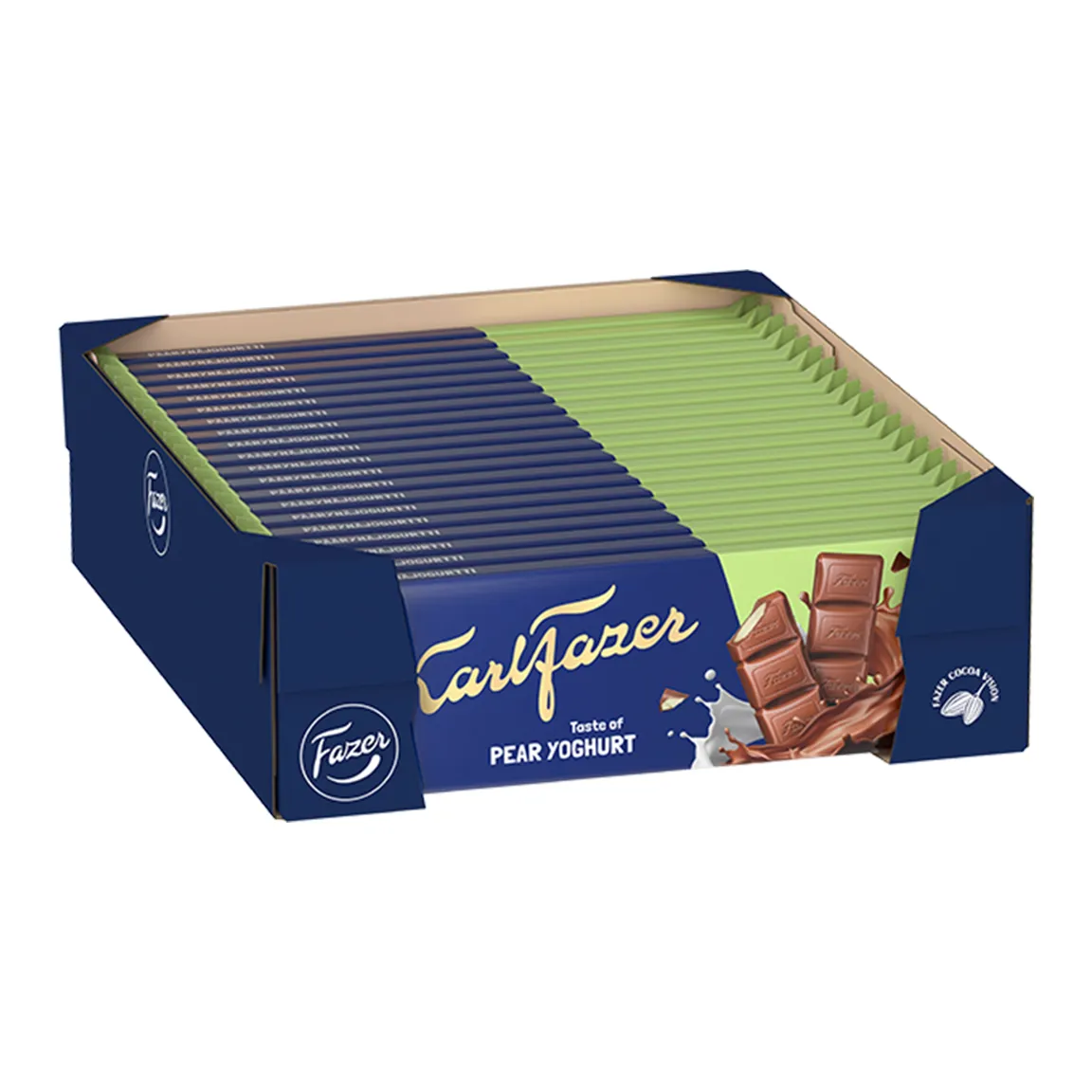 Karl Fazer päärynäjogurtti levy 100 g - Fazer.com