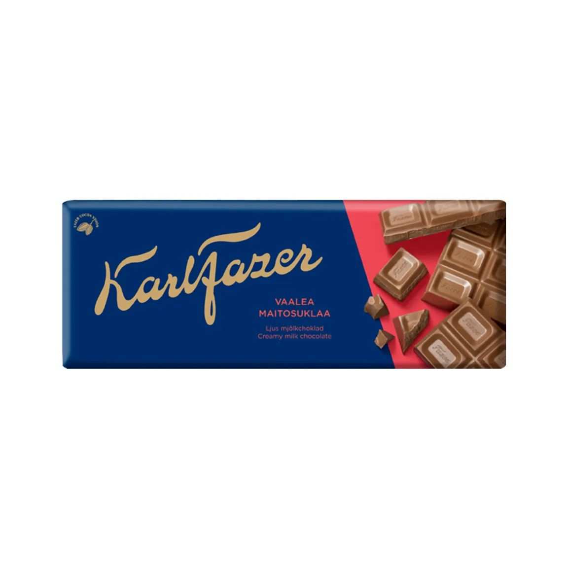 Karl Fazer creamy milk chocolate tablet 180g - Fazer.com