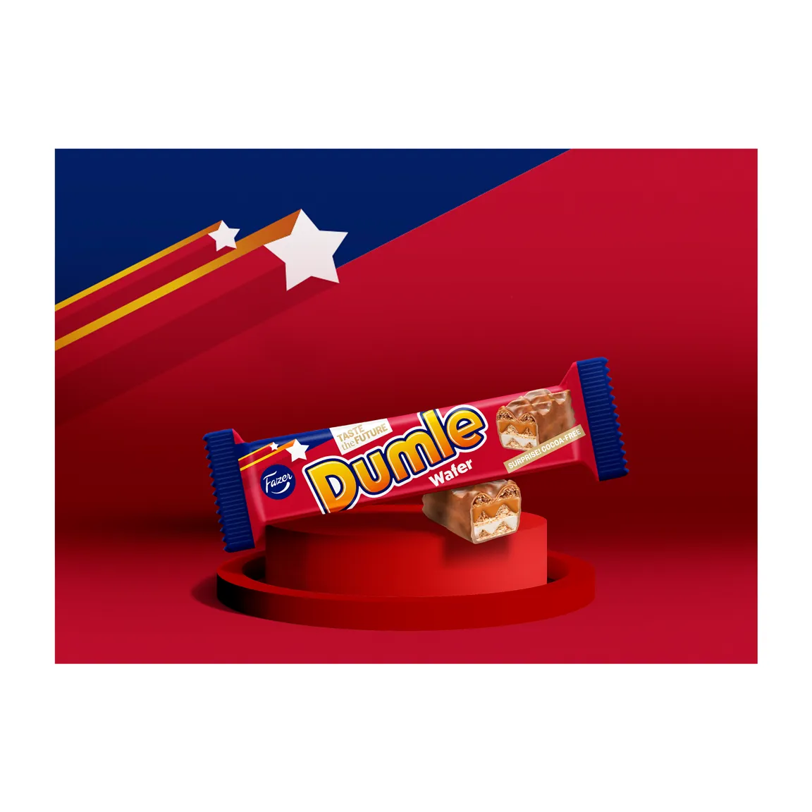 Dumle cocoa-free wafer bar 21g - Fazer.com