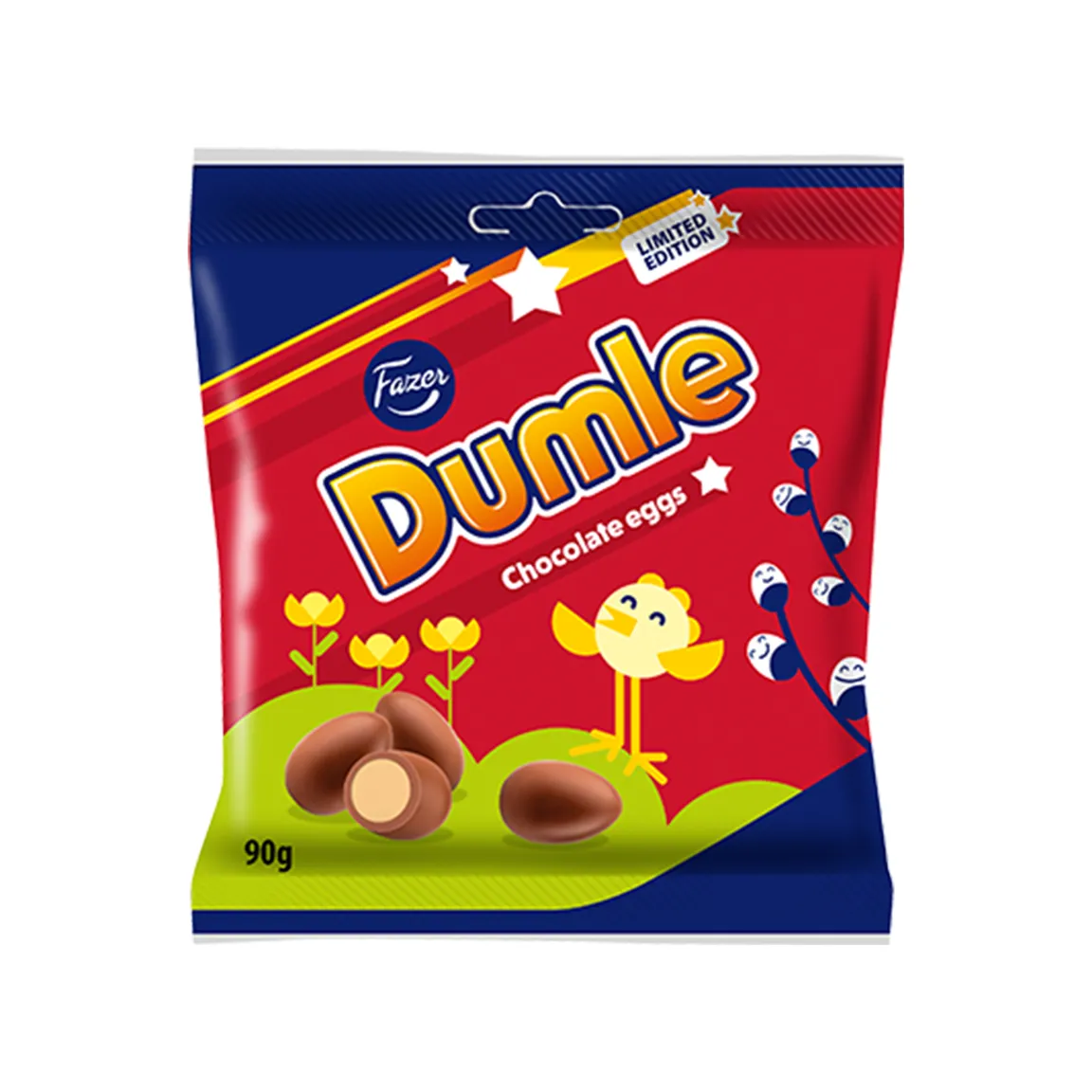 Dumle Chocolate eggs chokladägg 90g - Fazer.com