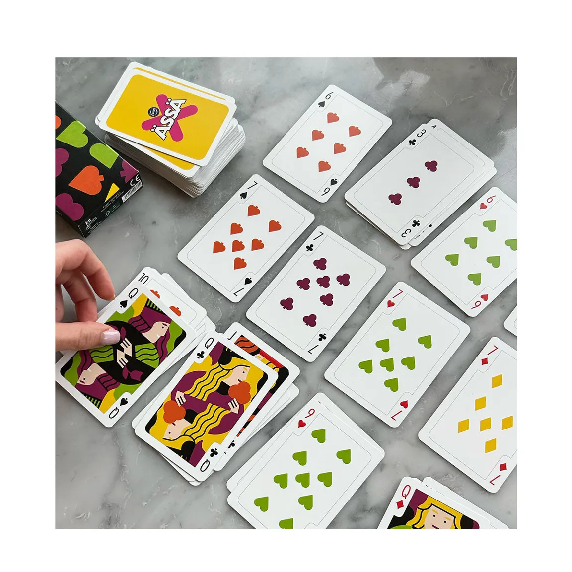 Ässä Mix playing cards - Fazer.com