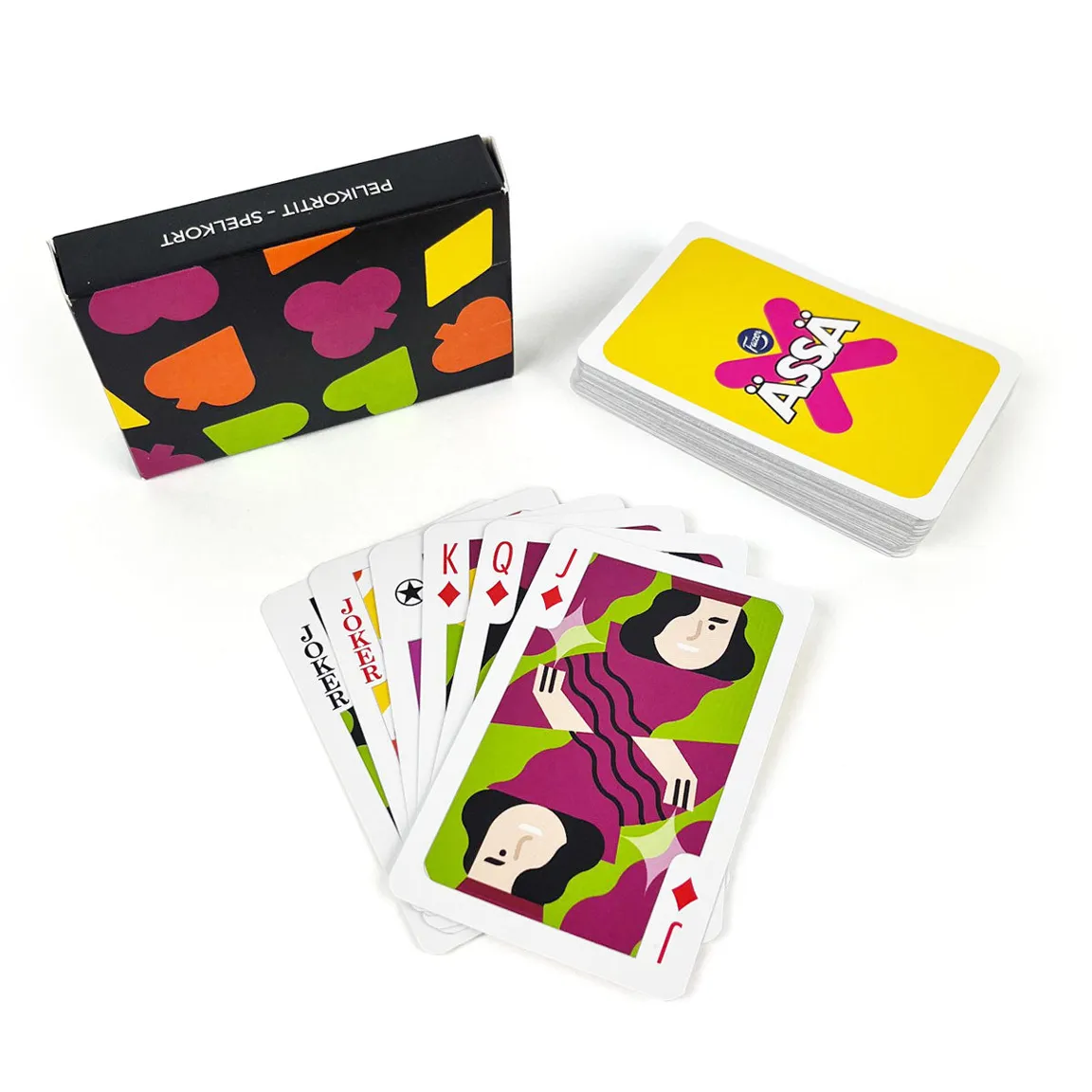 Ässä Mix playing cards - Fazer.com