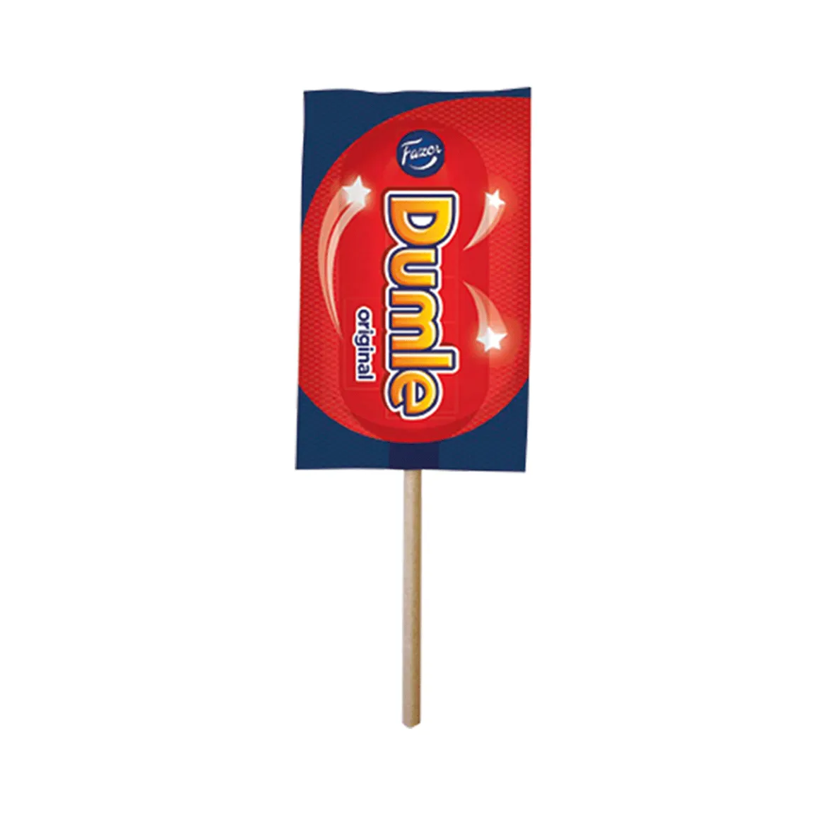 Dumle milk chocolate coated toffee lollipop 10 g - Fazer.com