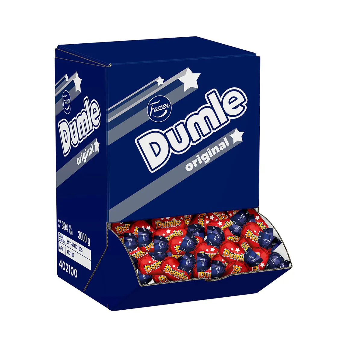 Dumle original toffee 3kg - Fazer.com