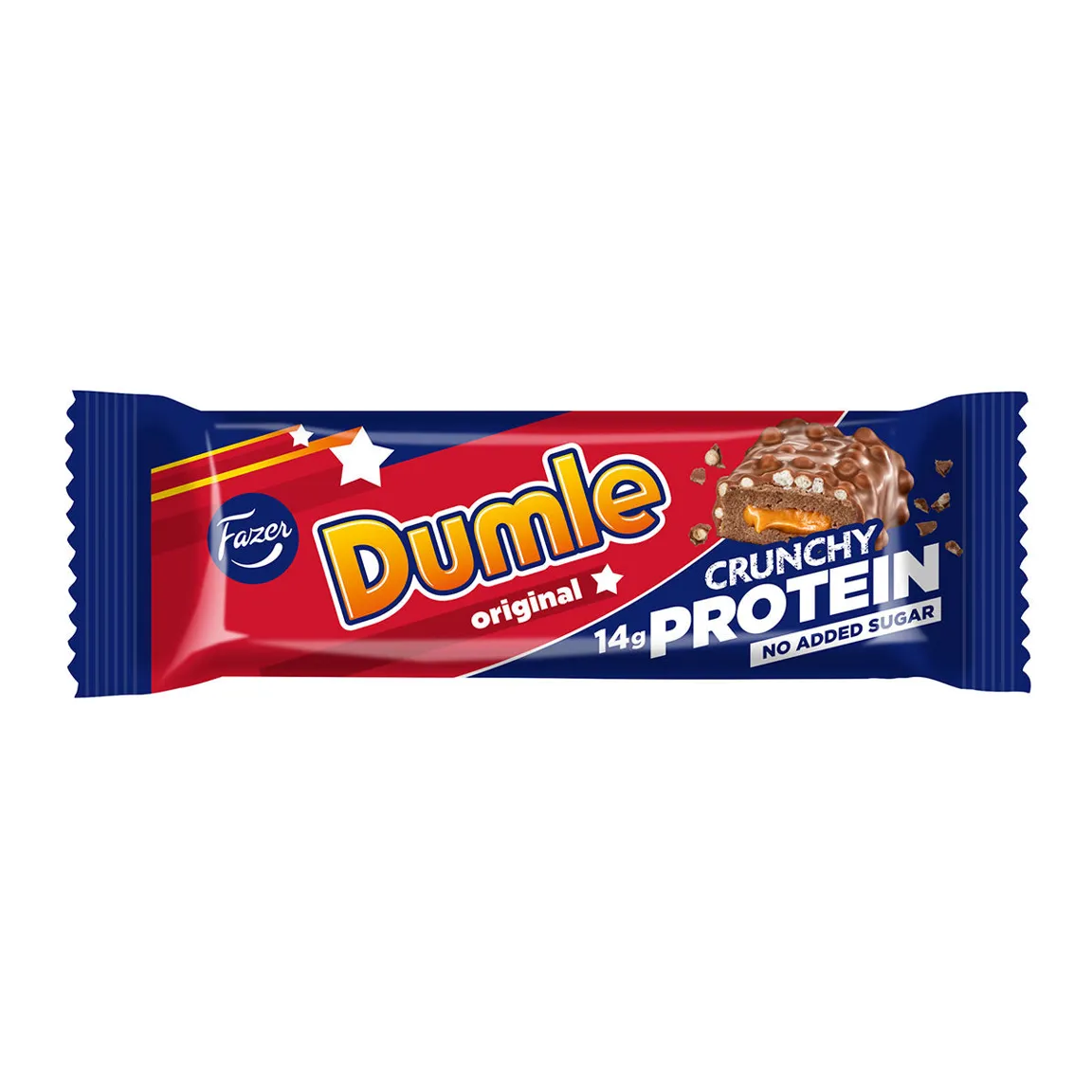 Dumle Crunchy Protein patukka 45g - Fazer.com