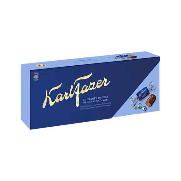Karl Fazer Blueberry Truffle 250 g - Fazer.com