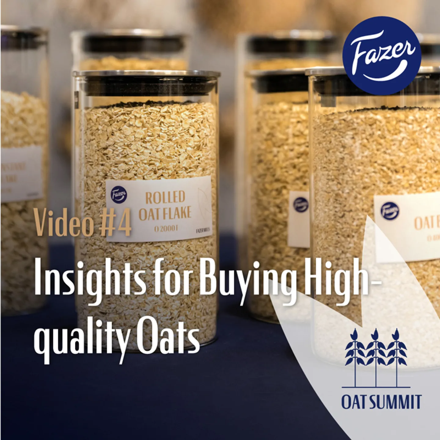 VIDEO: Insights for buying high-quality oats - Fazer Mills
