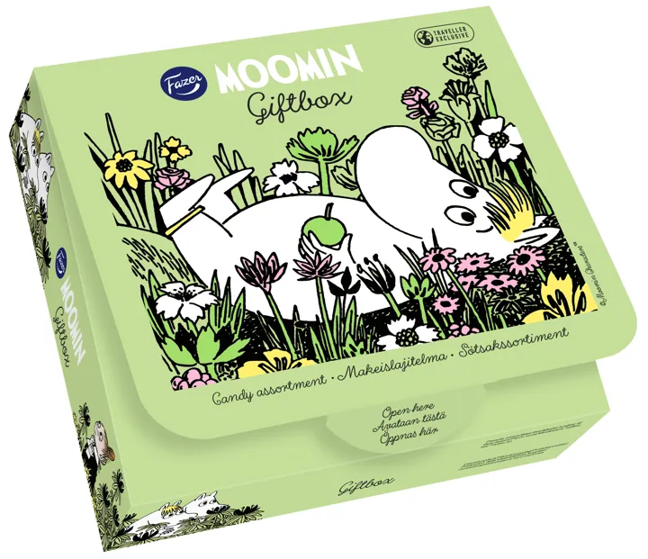 Moomin gift box 256 g - Fazer.com