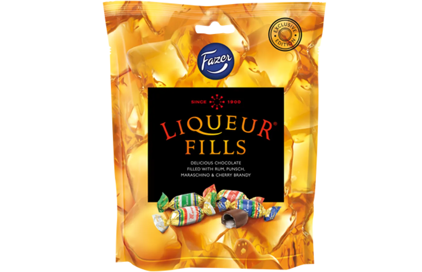 Liqueur Fills 165 g chocolates - Fazer.com