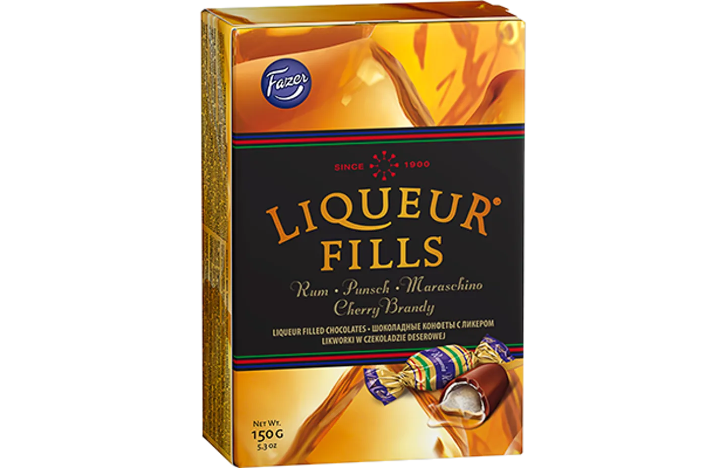 Fazer Liqueur Fills 150g - Fazer.com