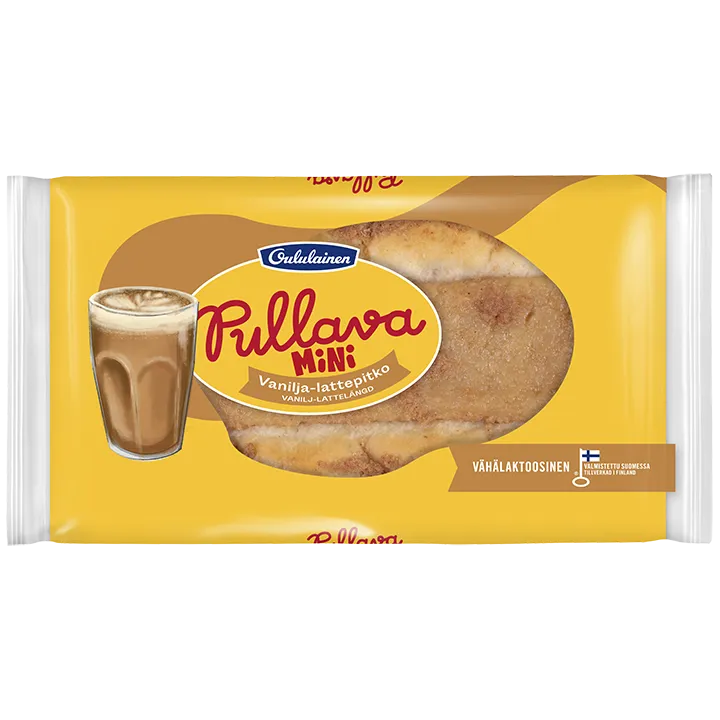 Oululainen Pullava Mini Vanilja-lattepitko 250g - Oululainen.fi