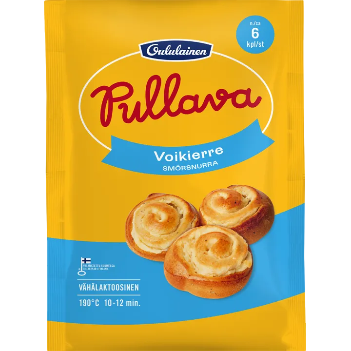 Oululainen Pullava Voikierre 6kpl 420g, pakaste - Fazer.fi