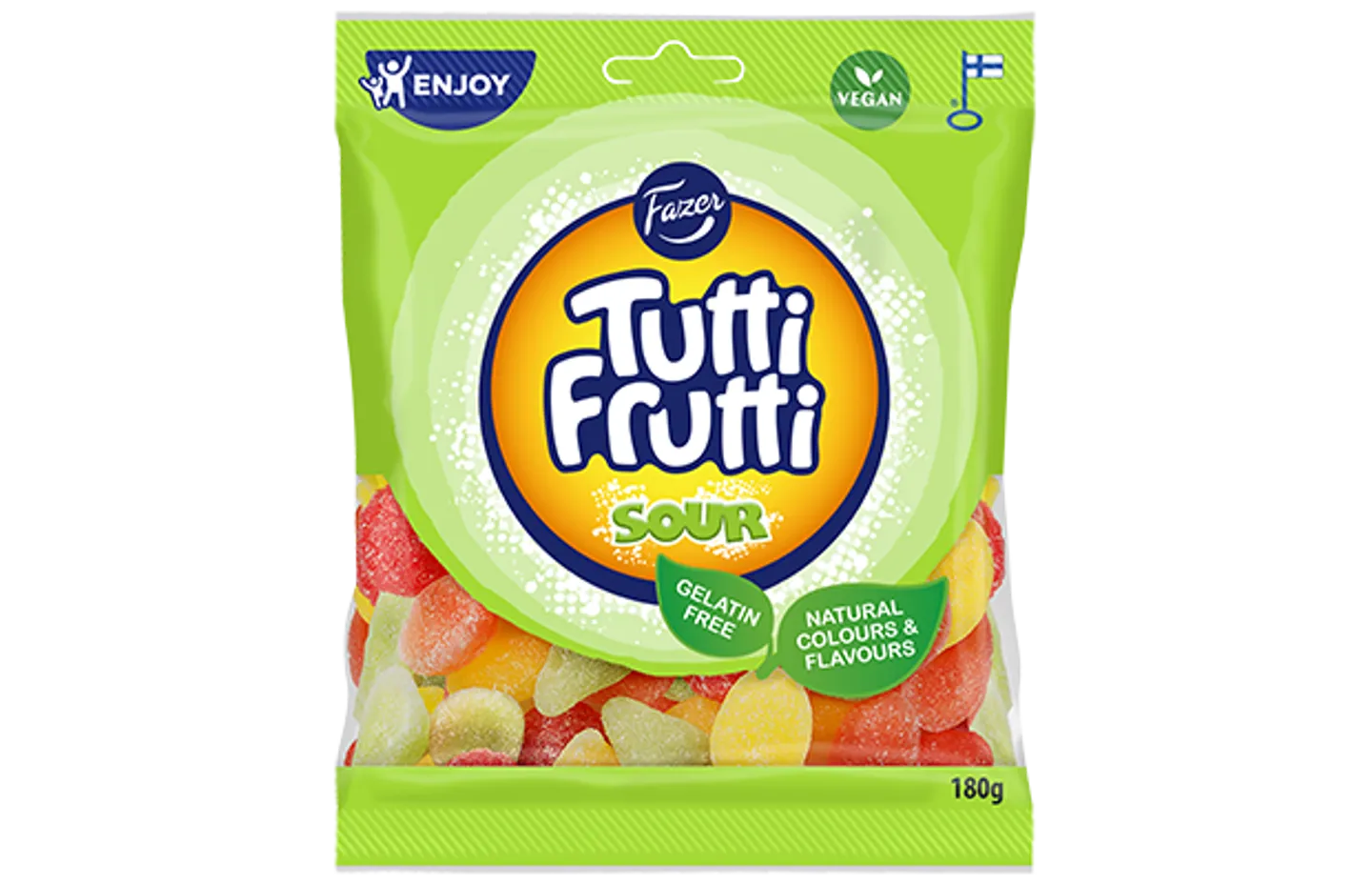 Tutti Frutti Sour 180 g - Fazer.com